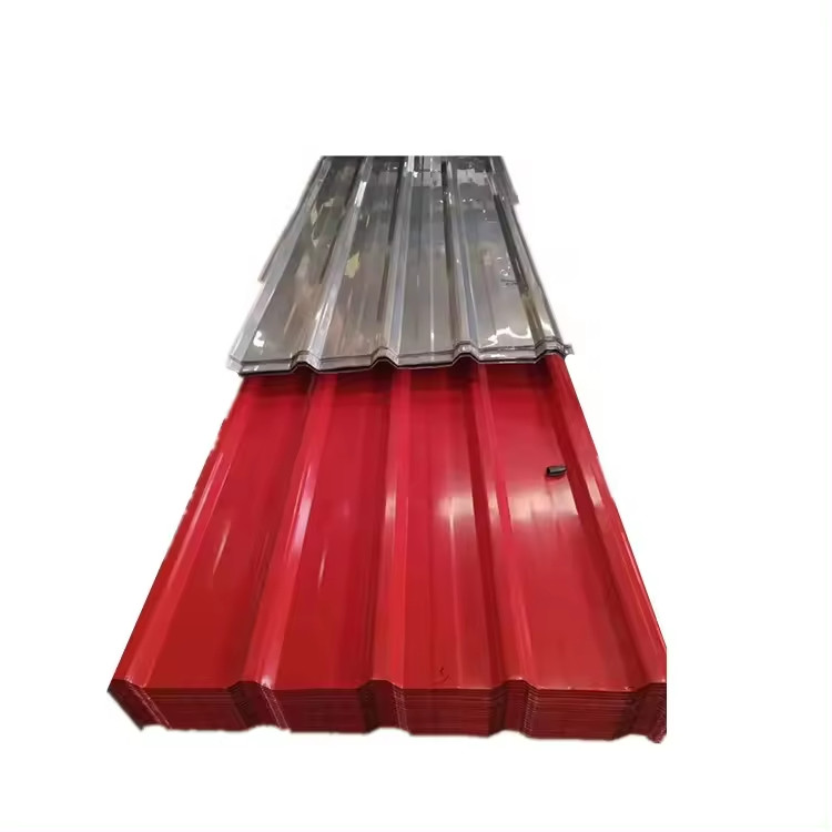 6m Iron Ibr Color Corrugated Steel Roof Sheet Galvanize Zinc Aluminum ...